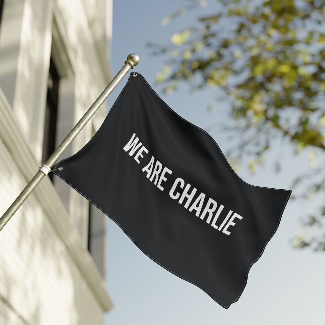 Signs and Flags – Charlie Kirk Memorial